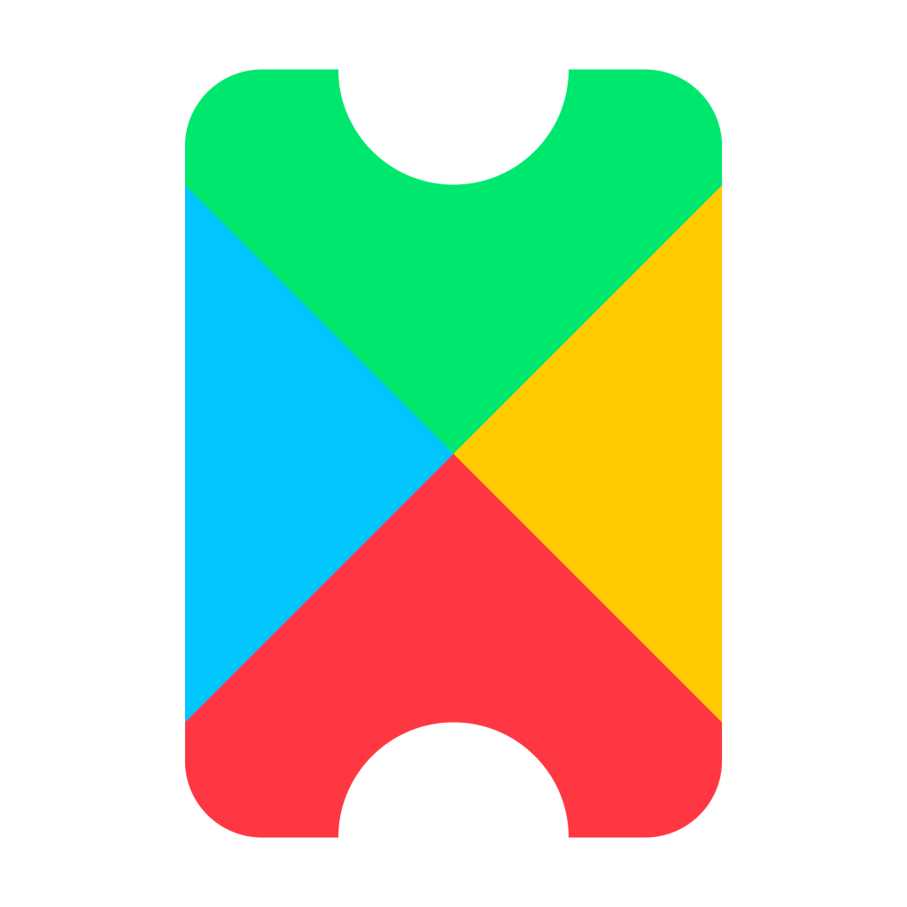 GOOGLE PLAY PASS TICKET Logo PNG Download - Bootflare