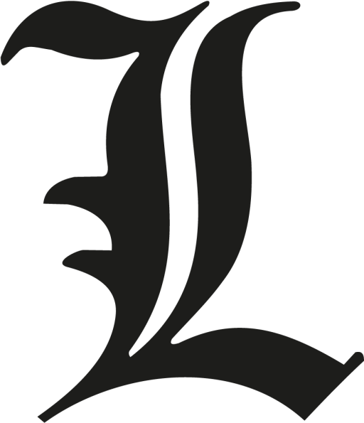 L Death Note Logo PNG Download - Bootflare
