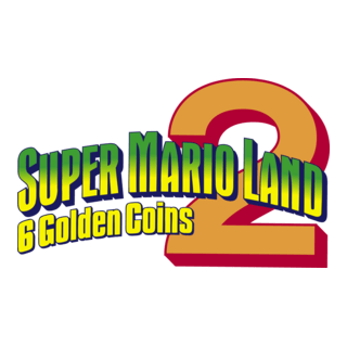Super Mario Land 2 6 Golden Coins Logo PNG Download - Bootflare